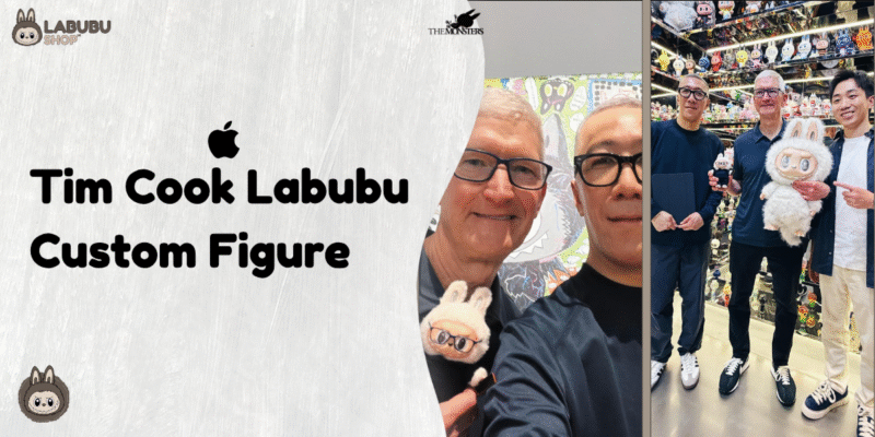 Tim Cook Labubu Custom Figure - Labubu Shop Uk